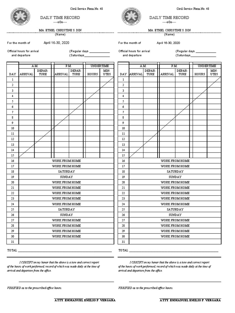 DTR Format | PDF | Teaching Mathematics