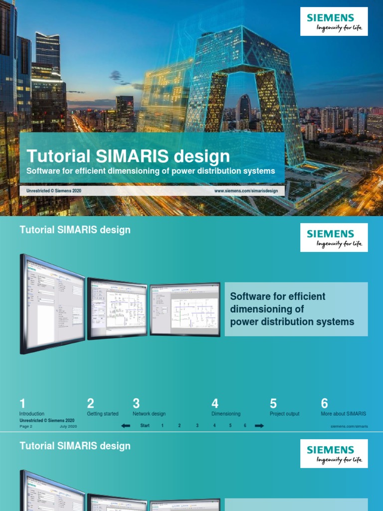 Tutorial SIMARIS Design 10 en | PDF | Power Supply | Icon (Computing)