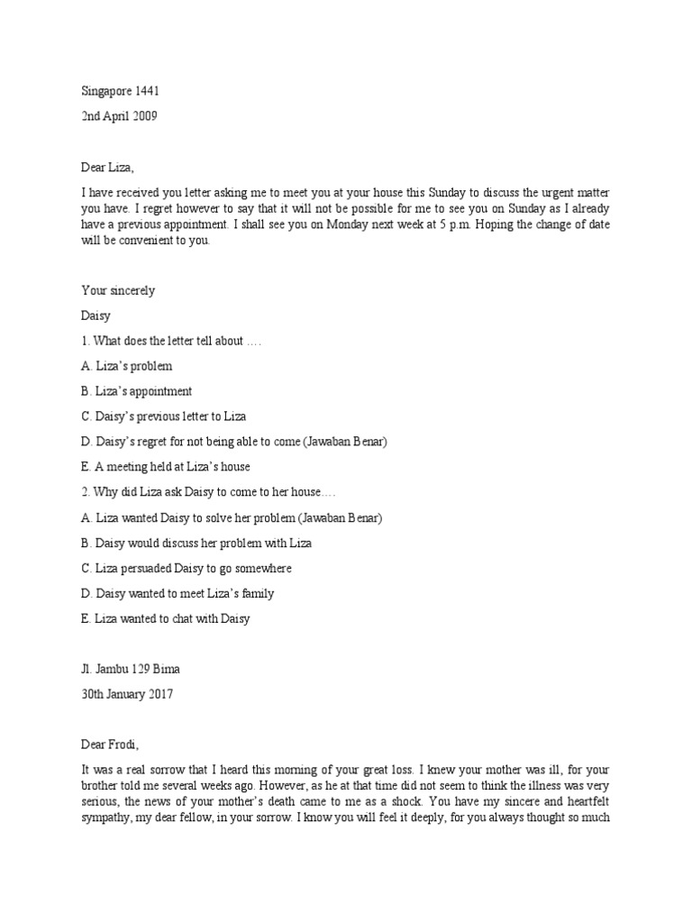 Letter Responses and Exam Concerns | PDF | Wellness | Poetry