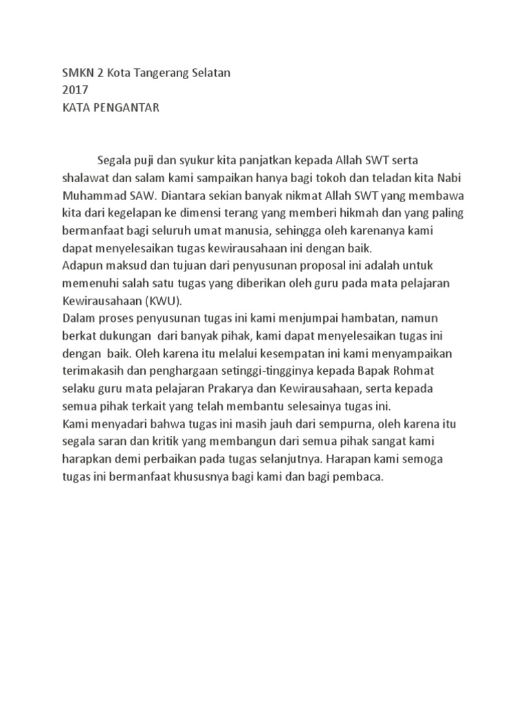 Contoh Tugas Kwu | PDF