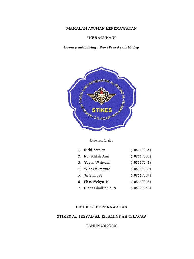 MAKALAH - ASKEP - KERACUNAN - KGD Fix Banget | PDF