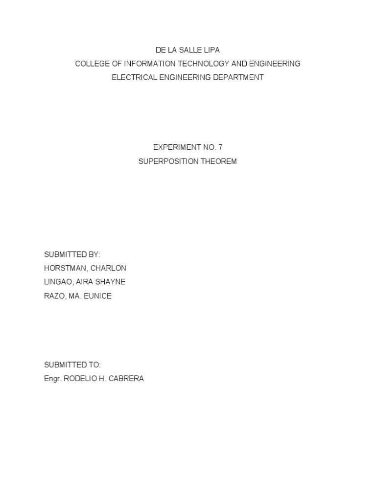 De La Salle Lipa College of Information Technology and Engineering ...