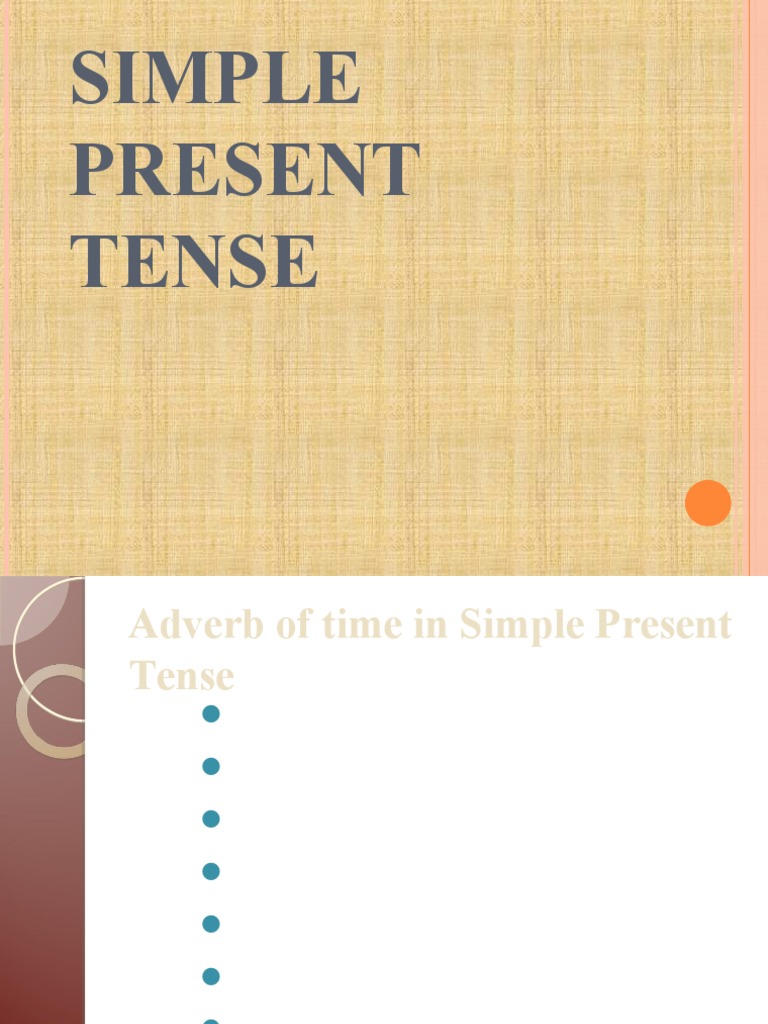 Grade 9 - Simple Present Tense | PDF