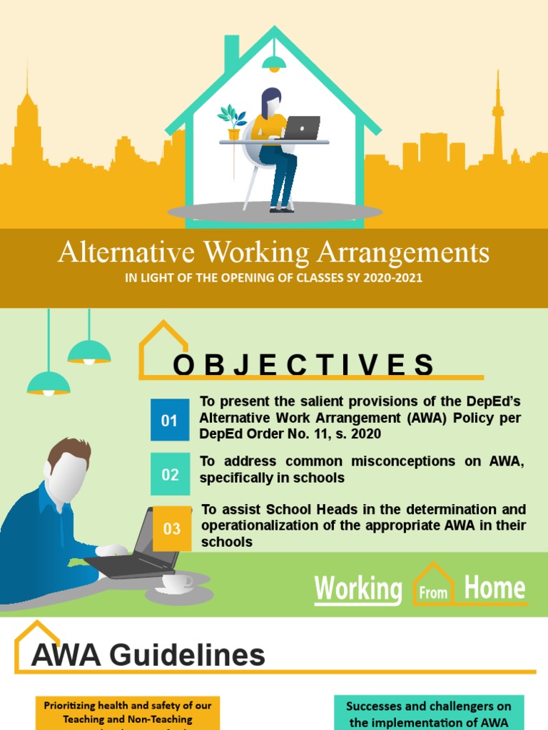 Working From Home PowerPoint Templates | PDF | Business | Wellness
