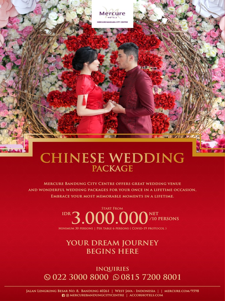 Chinese Wedding Package Sept 2020 | PDF | Food And Drink | Food And ...