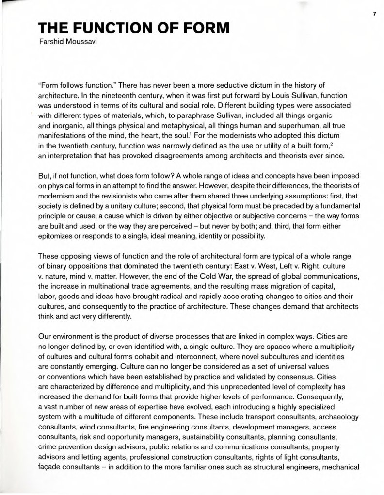 The Function of Form | PDF