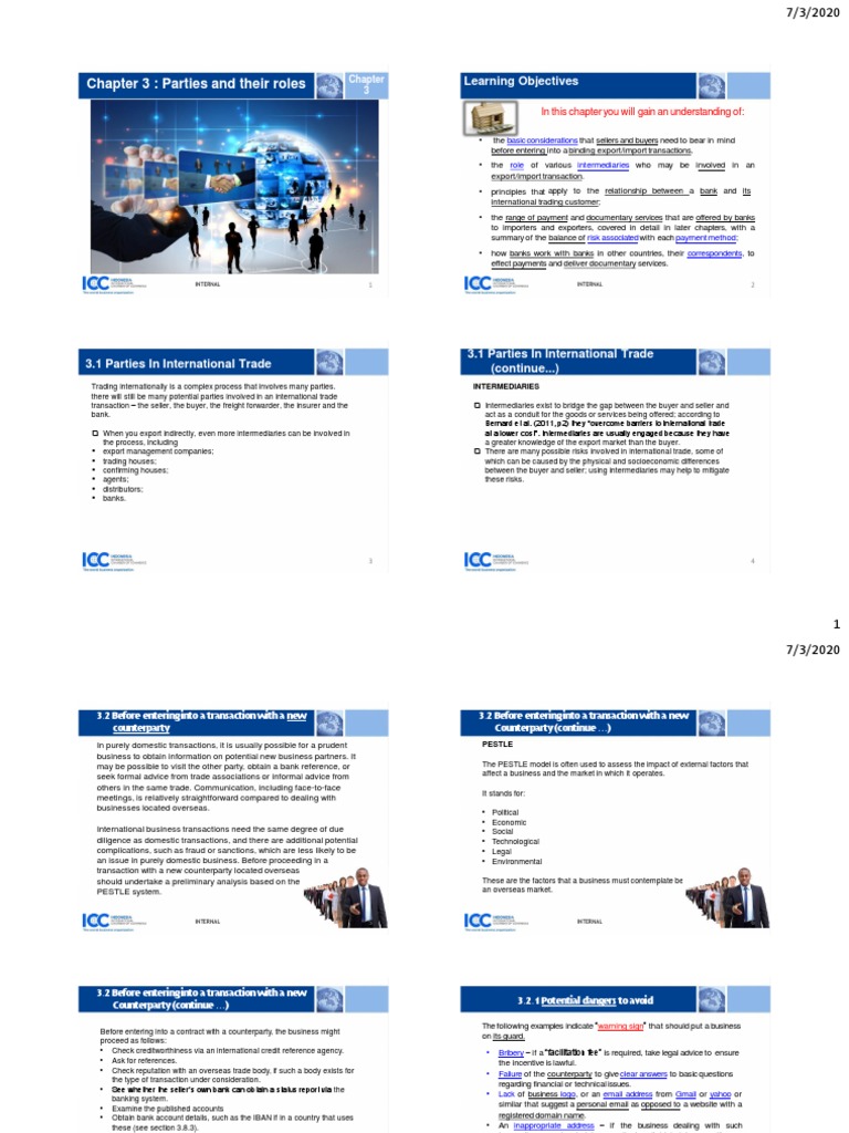 Citf Chapter 3-Ts Student | PDF | Cargo | Banks