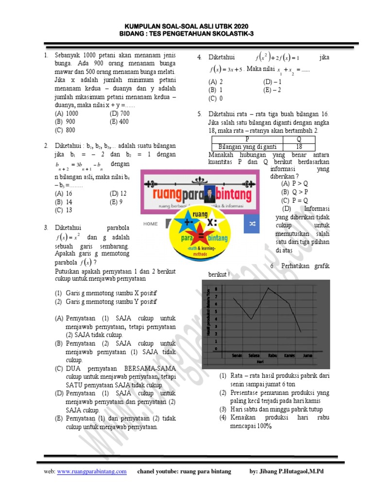 (Soal) TPS UTBK PK III | PDF