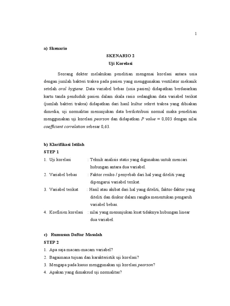 Isi PBL SK 2 Blok 5.3 | PDF