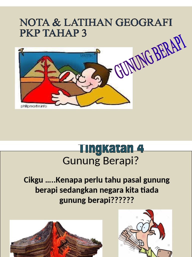 Gunung Berapi | PDF