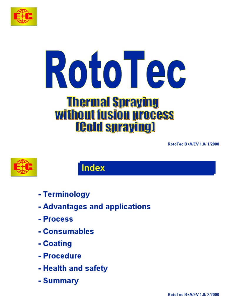 RotoTec 1.0 EV | PDF | Wear | Corrosion
