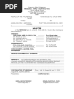 Mock Trial Formal Script | PDF | Witness | Evidence (Law)