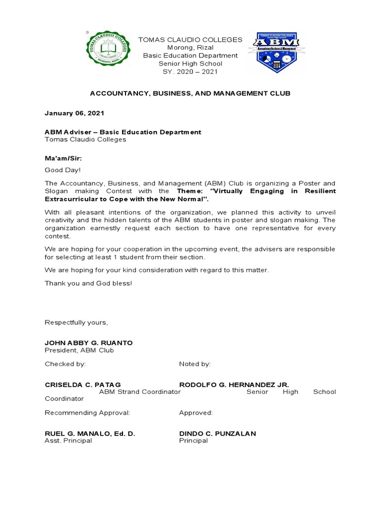 Slogan Poster Making Letters | PDF