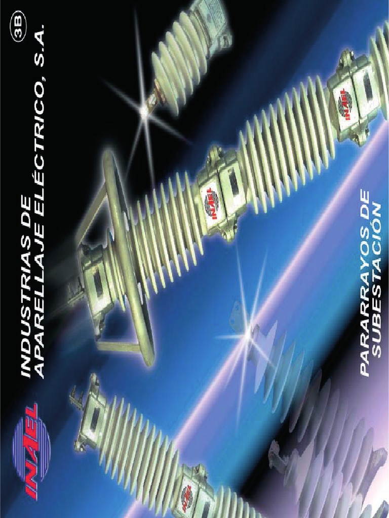 Catálogo de pararrayos para subestaciones eléctricas | PDF | Corriente eléctrica | Tierra