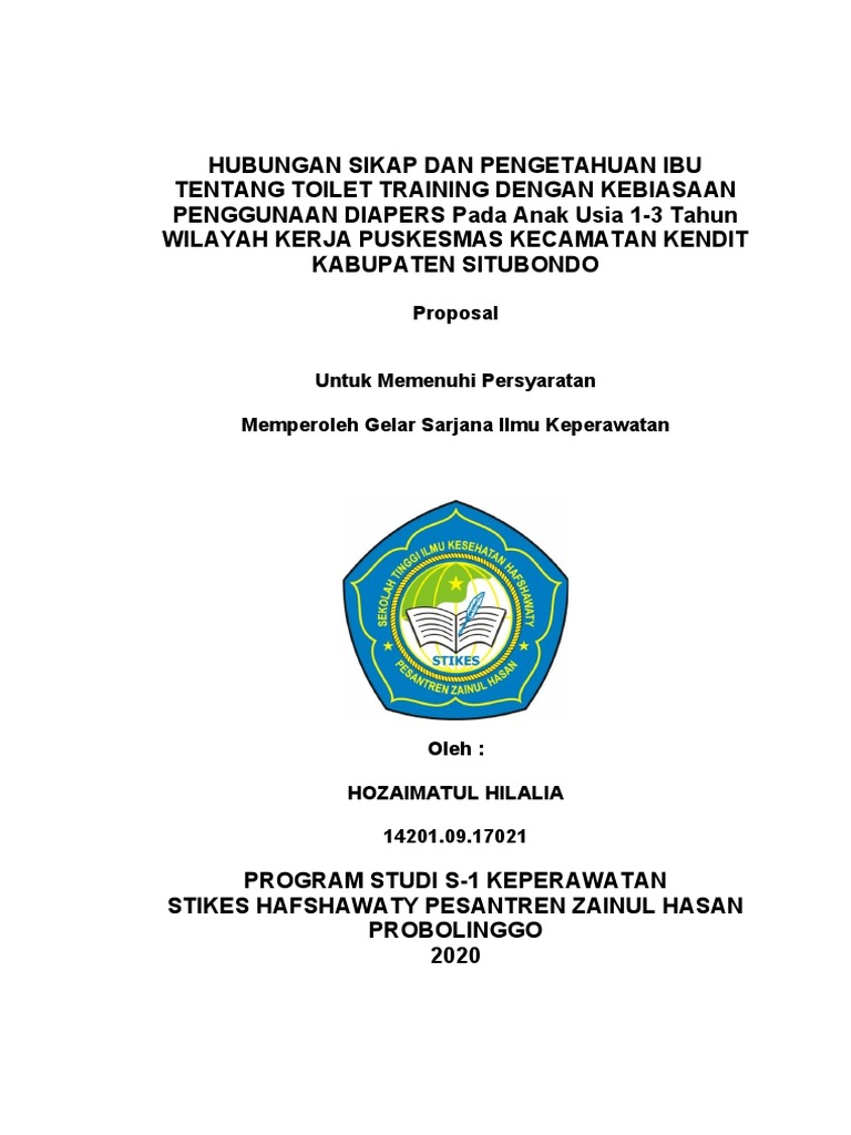 Proposal Skripsi Bab 1 | PDF