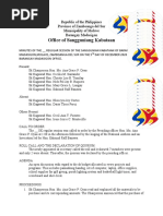 A Activity Design Katipunan NG Kabataan General Assembly I. Background ...