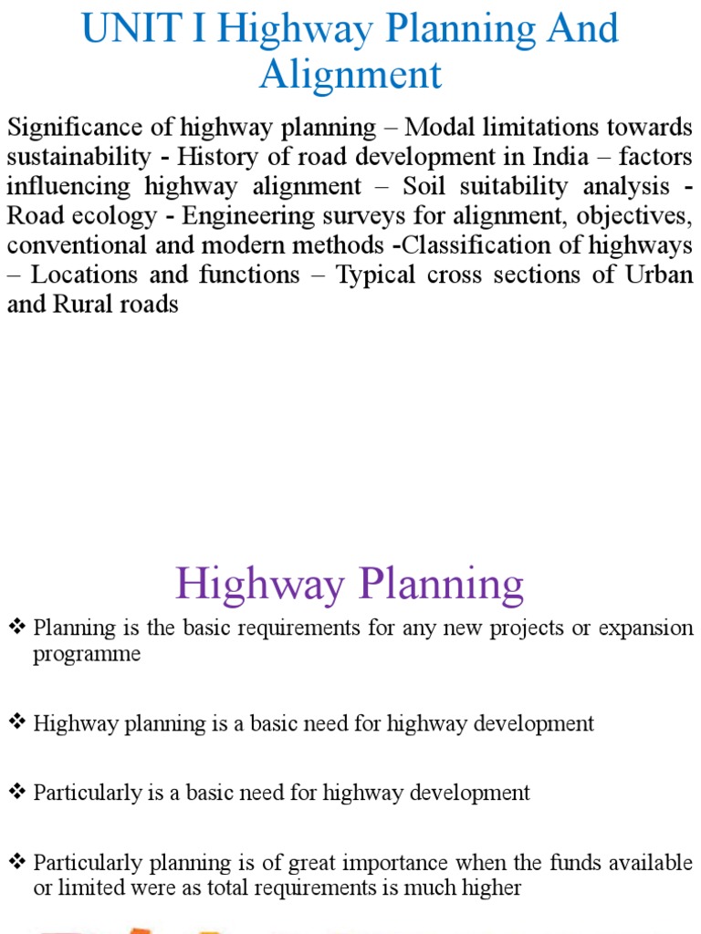 Highway Planning and Alignment Essentials | PDF | Highway | Sustainability