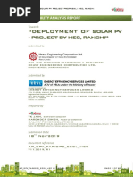 Solar Project Proposal PDF | PDF | Solar Power | Solar Panel