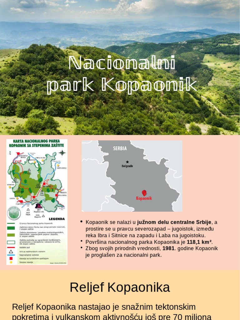 Nacionalni Park Kopaonik | PDF