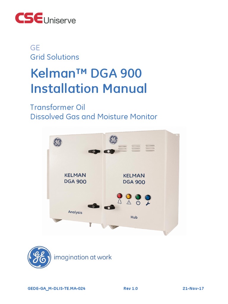 Kelman™ DGA 900: Installation Manual | PDF | Electromagnetic ...