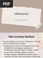 Bentham's Felicific Calculus Explained | PDF | Utilitarianism | Happiness