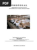 Contoh Proposal Bantuan Ternak Ayam Petelur | PDF