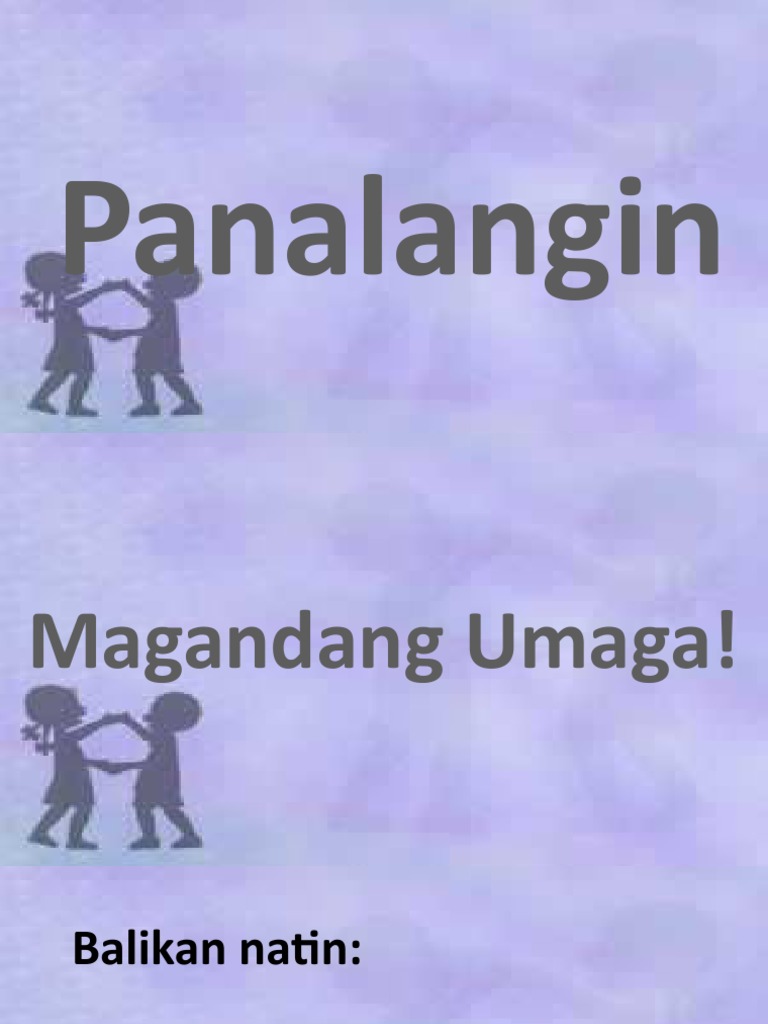 Mabuting Pakikipagkaibigan | PDF