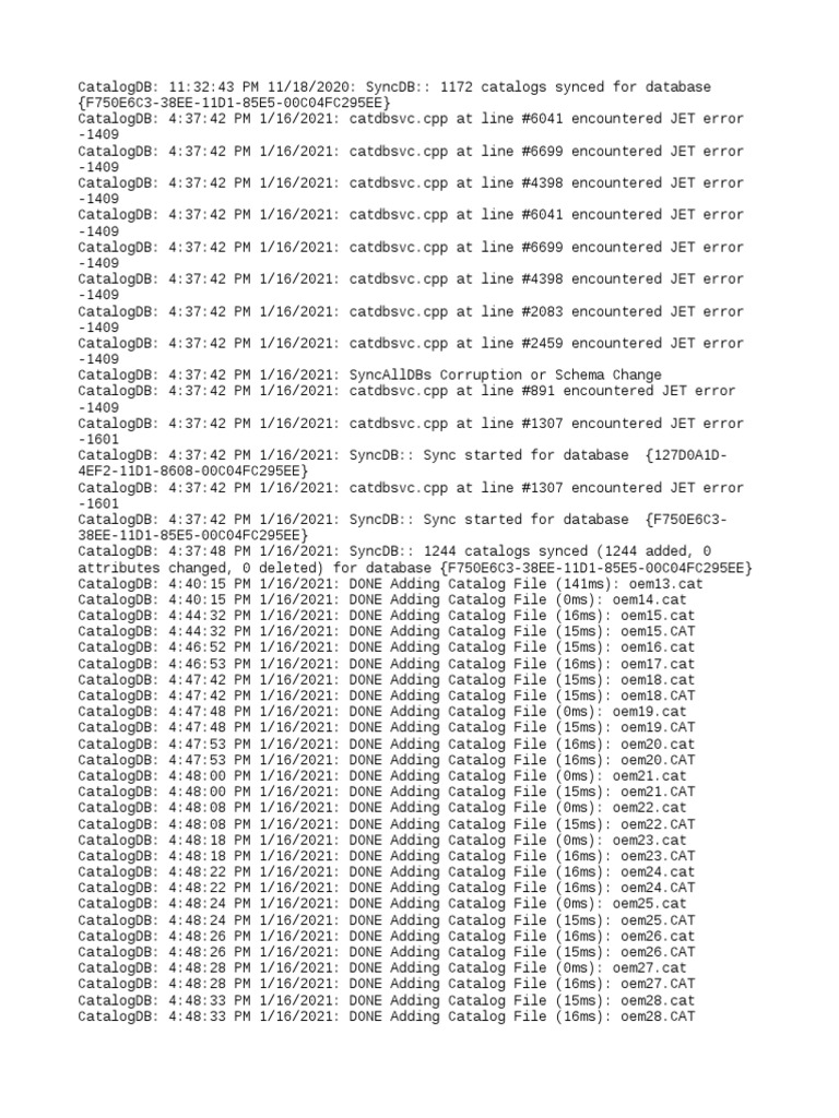 Dberr | PDF | Microsoft Software | Ibm Pc Compatibles