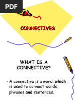 Connective Words List - GrammarBank | PDF
