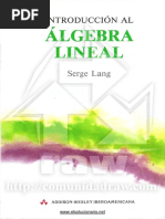 Álgebra Lineal - Larson | PDF