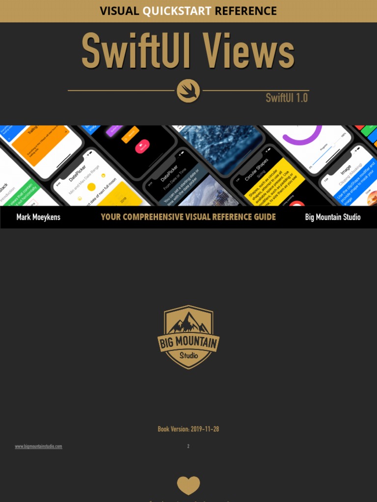 SwiftUI Views 2019-11-29b | PDF | Swift (Programming Language) | Software Development