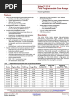 Platform Flash In-System Programmable Configuration Proms: Features | PDF | Field Programmable ...