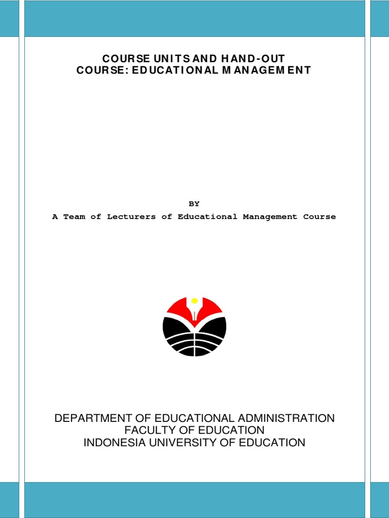 Educational Management Course Overview | PDF | Truth | Decision Making
