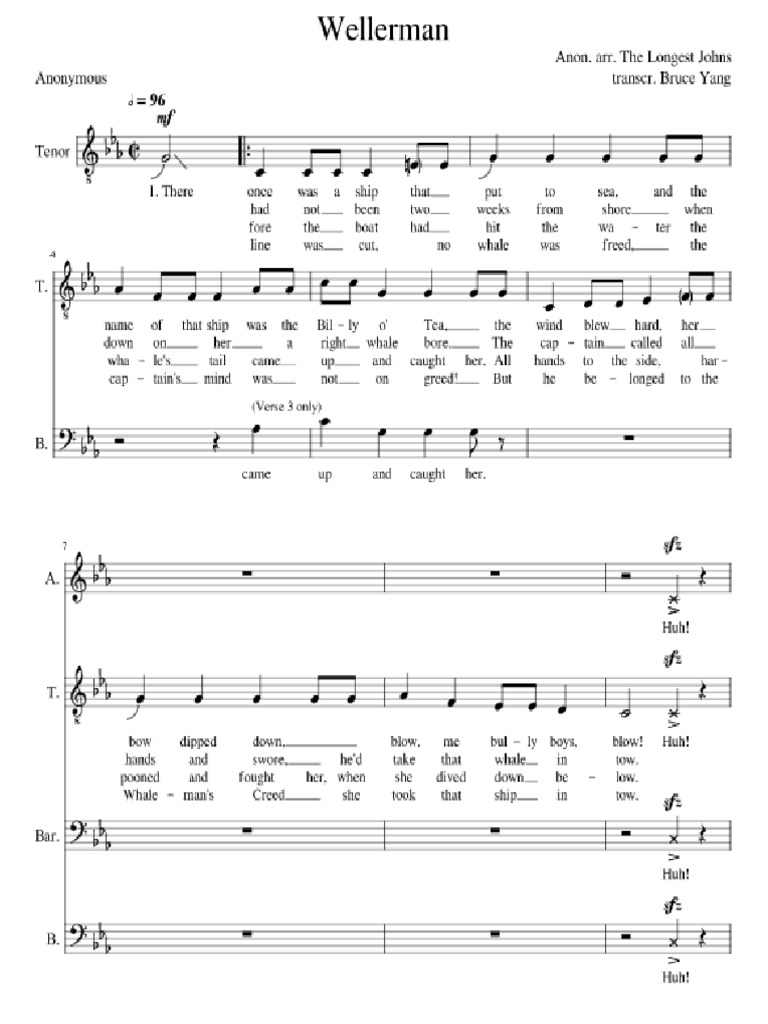 Wellerman | PDF