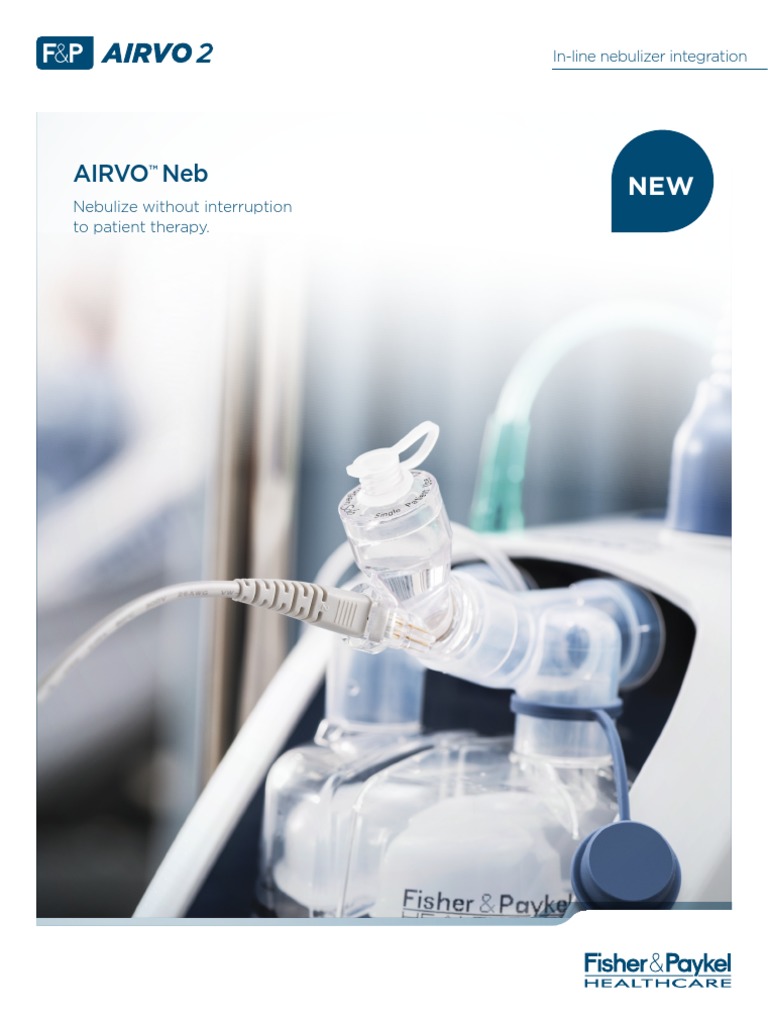 Airvo Neb: In-Line Nebulizer Integration | PDF | Medicine | Patent