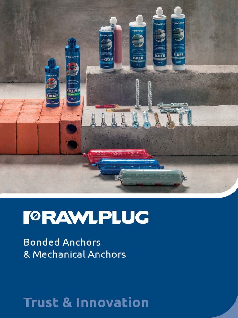 Bonded Anchors and Mechanical Anchors | PDF | Civil Engineering | Materials