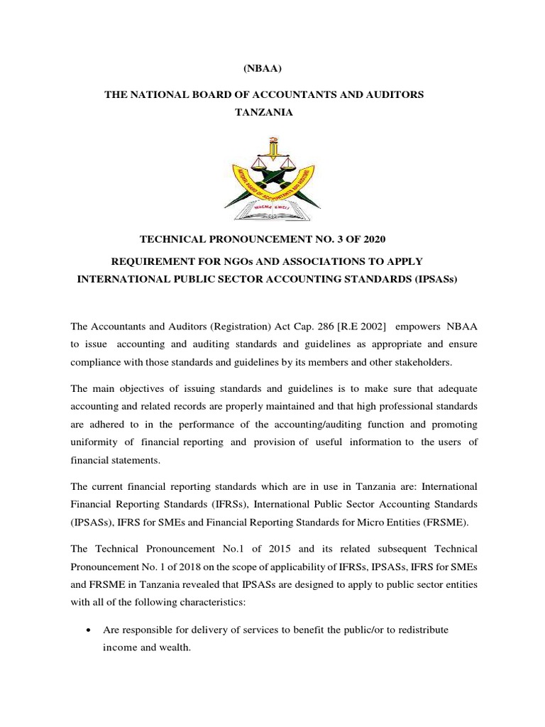 (NBAA) The National Board of Accountants and Auditors Tanzania ...
