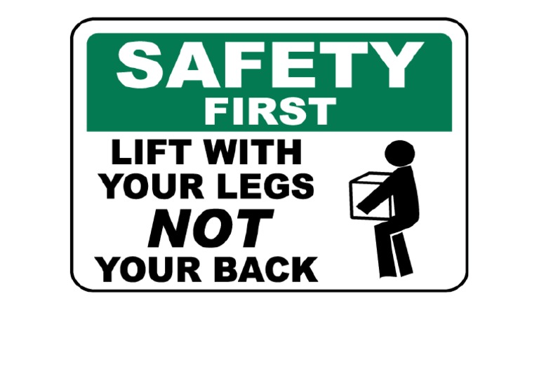 Lifting Signage | PDF