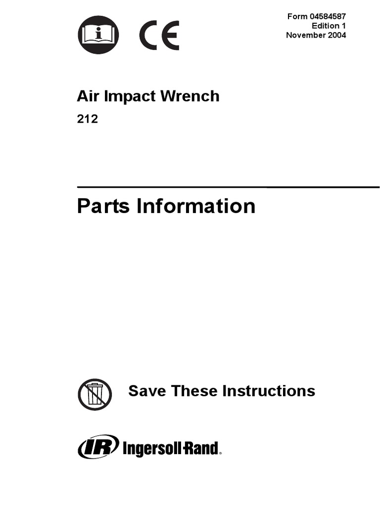 212 Impact Tool Parts | PDF | Valve | Mechanical Engineering