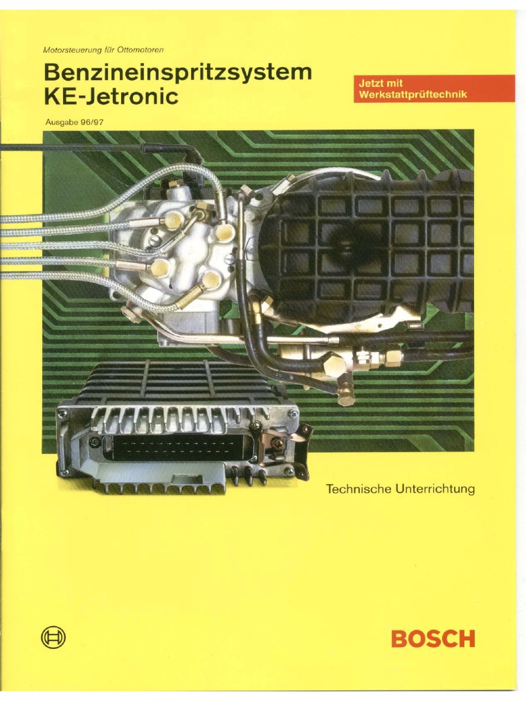 Bosch Ke Jetronic | PDF