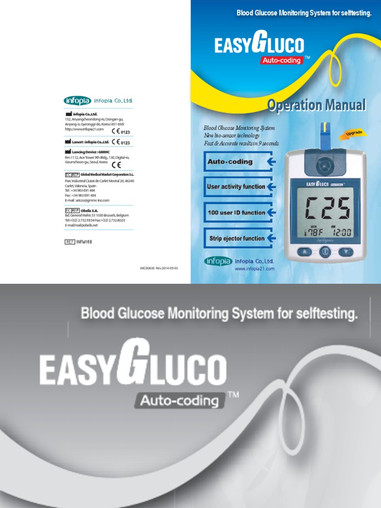 Infopia EasyGluco Auto Coding Manual | PDF
