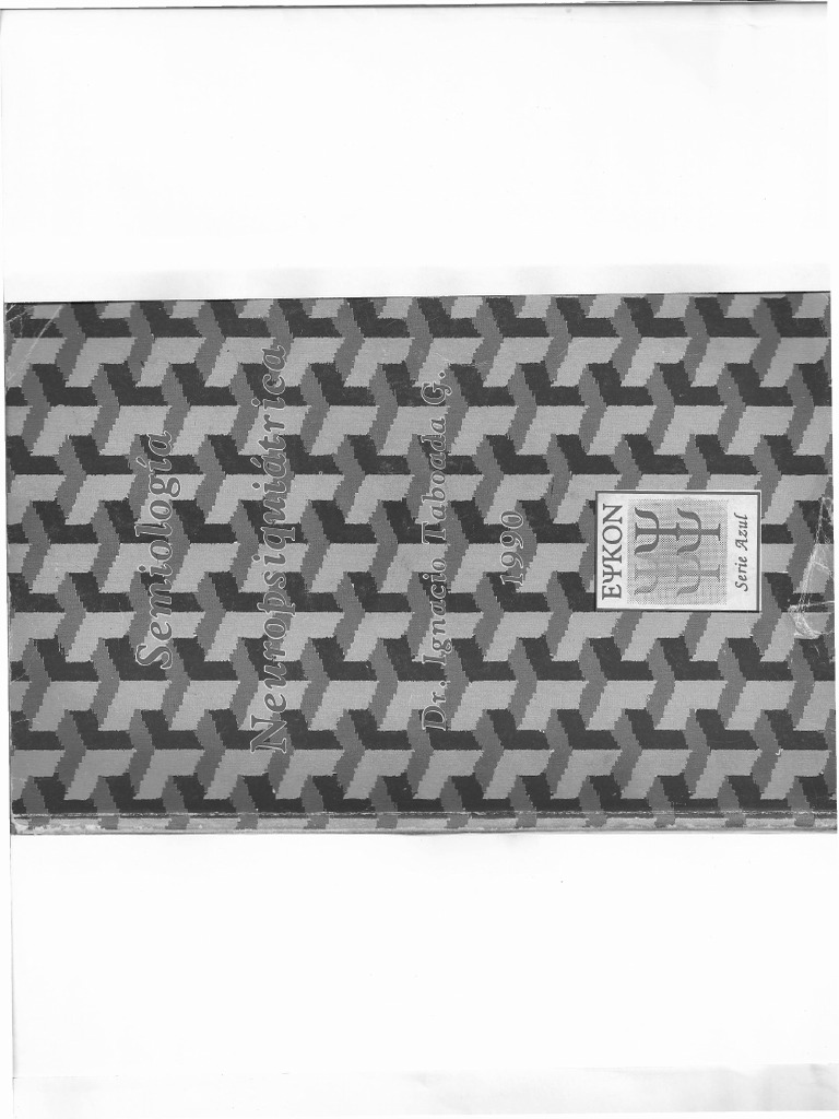 Semiologia IGNACIO TABOADA | PDF | Psicopatología | Trastorno mental