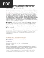 Tipos y Uso de Voces de Mando Militar | PDF | Mano | Pie