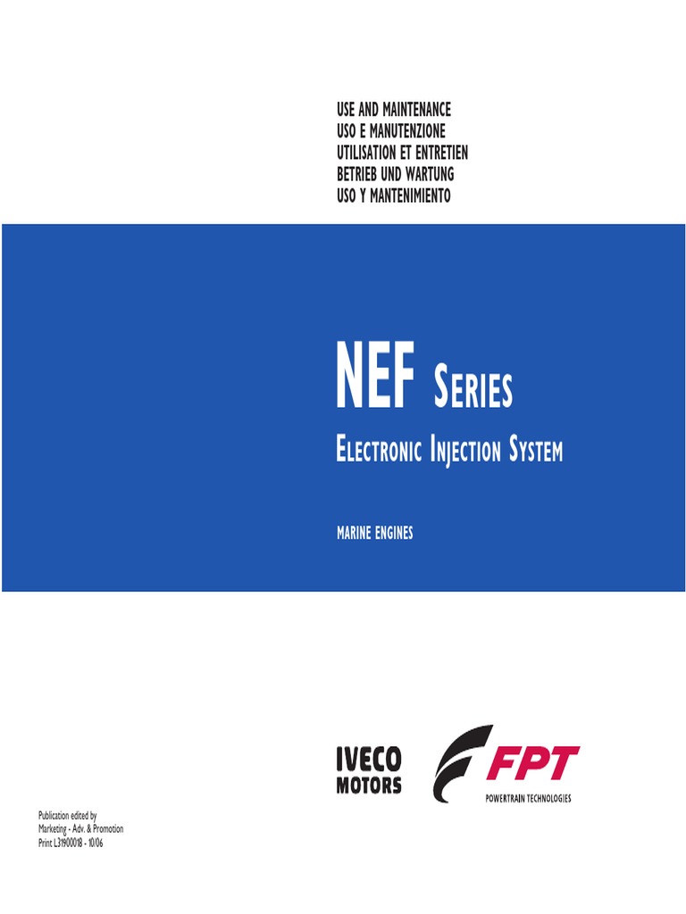 IVECO N67 Engine Use & Maintenance Guide | PDF