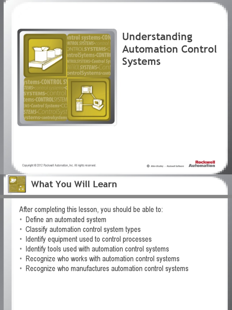 Automation Control Systems | PDF | Automation | Input/Output