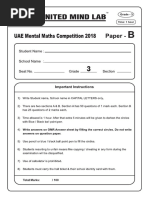 Ignite Mind Labs Test Papers | PDF | Division (Mathematics) | Arithmetic