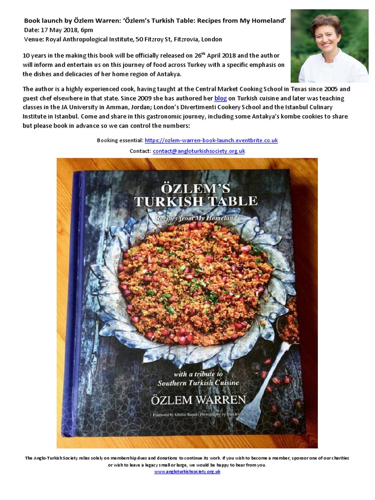 Book Launch by Ozlem Warren | PDF