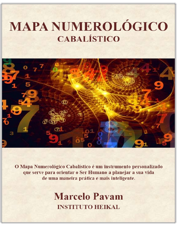 MODELO MAPA NUMEROLÓGICO CABALÍSTICO - PDF Download Grátis | PDF