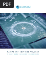 Common Defects of CED Coatings | PDF | Troubleshooting | Paint