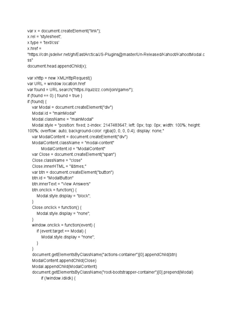 Script Quizizz | PDF | Computer Engineering | Software Development